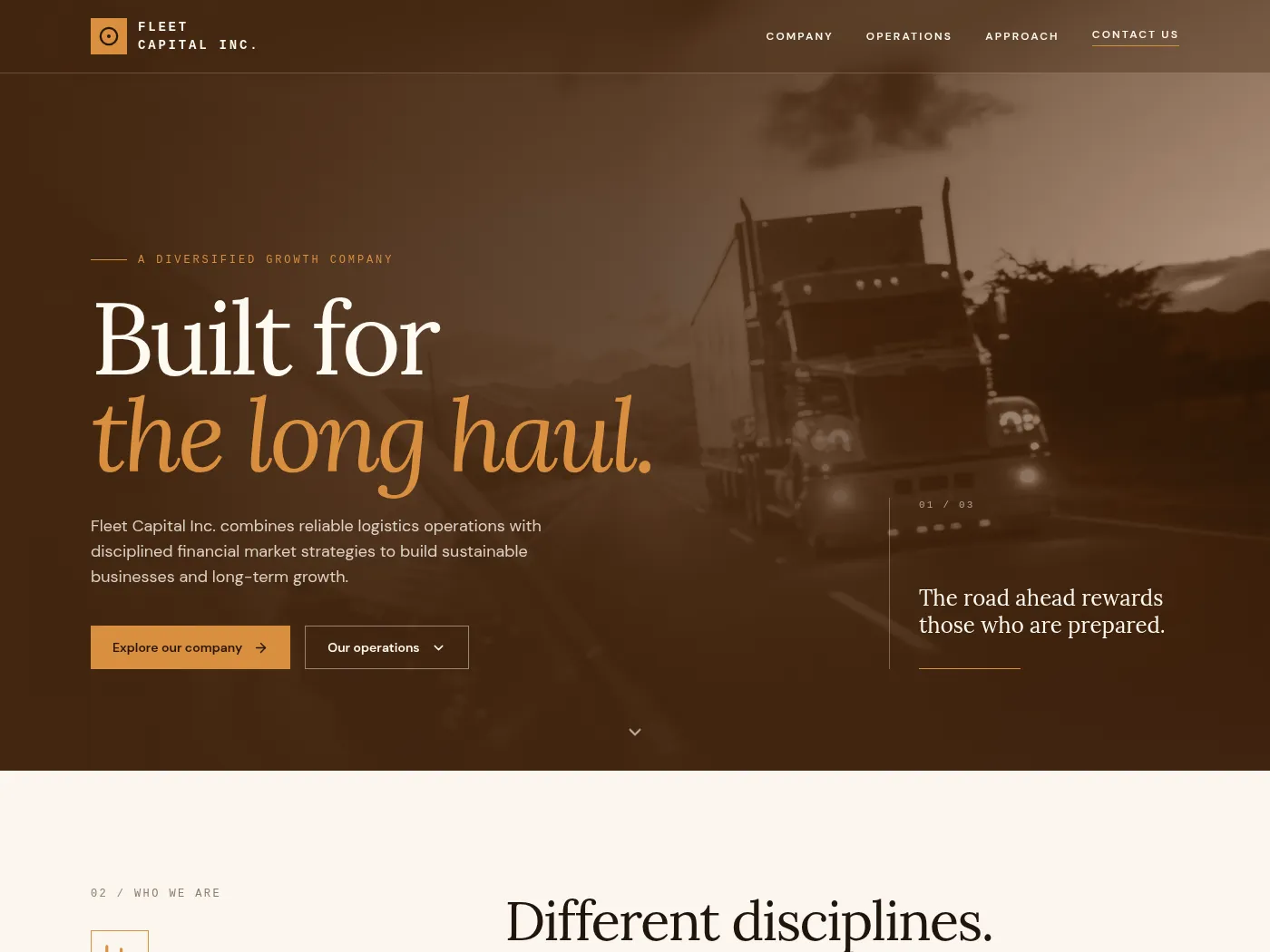 Fleet Capital Homepage