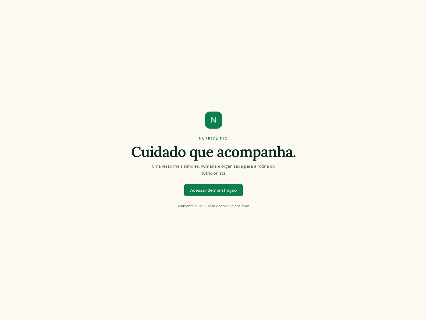 NutriClinic SaaS