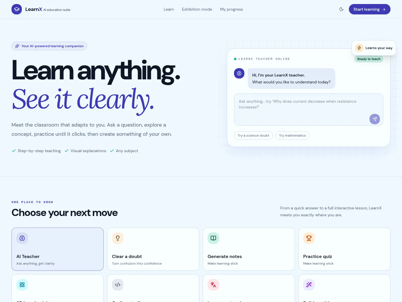 LearnX AI Education Suite