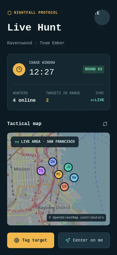 LARP Tracker Mobile