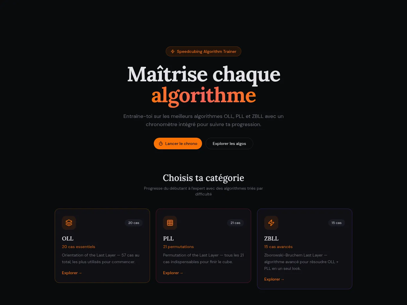 Algorithm Trainer