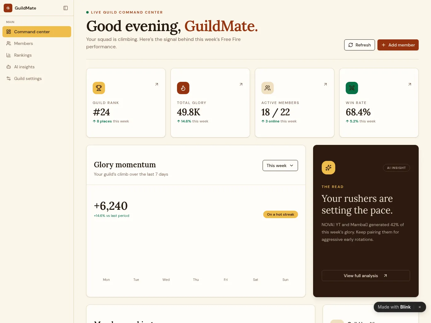 GuildMate AI Bot