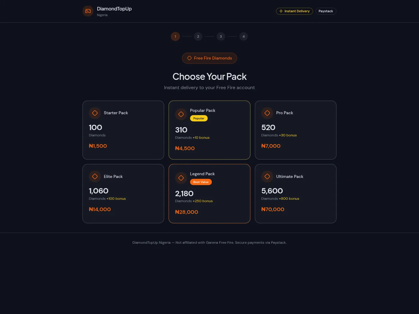 DiamondTopUp Nigeria