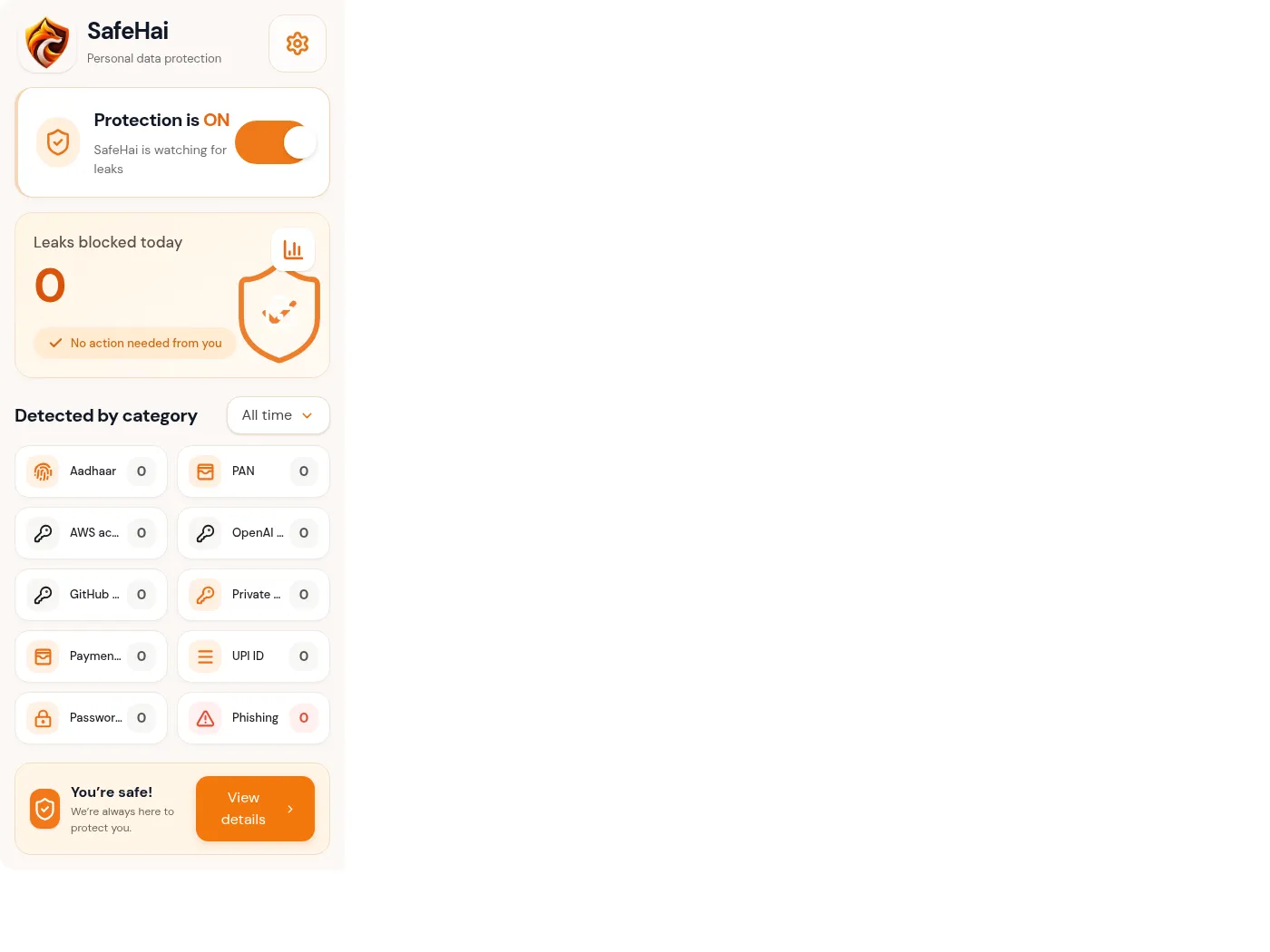 SafeHai Extension