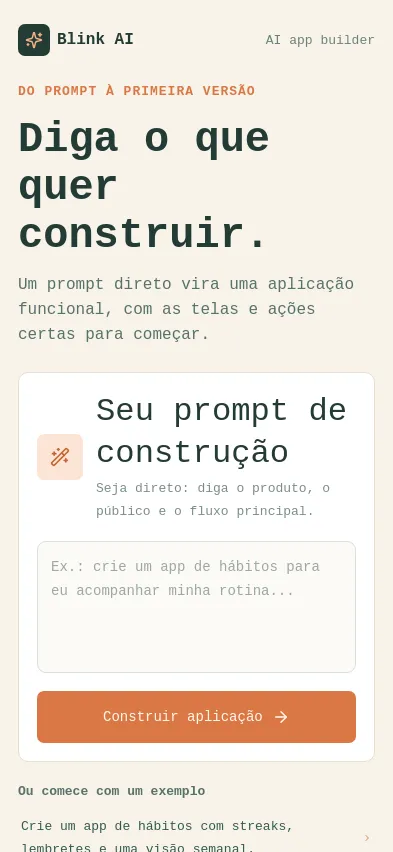 Blink AI Builder