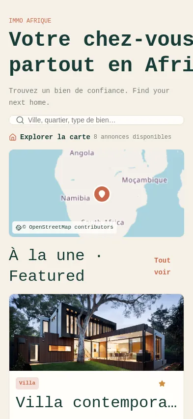 Bilingue Immo Afrique