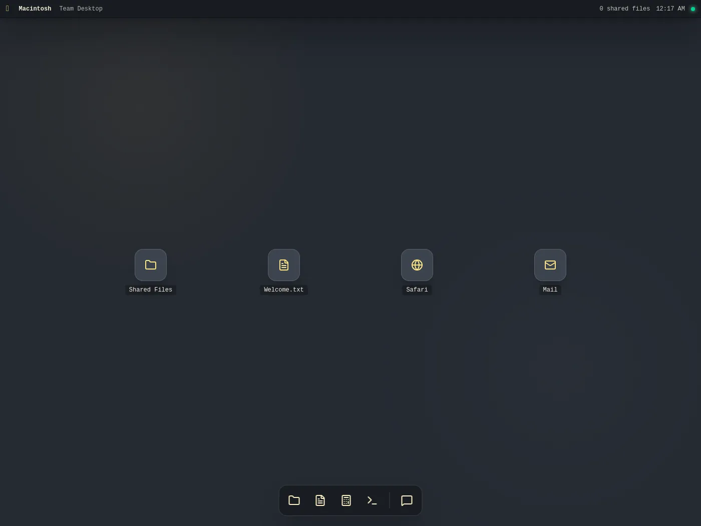 MacOS Web Simulator