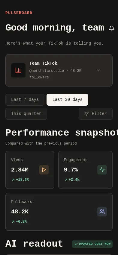 TikTok AI Insights