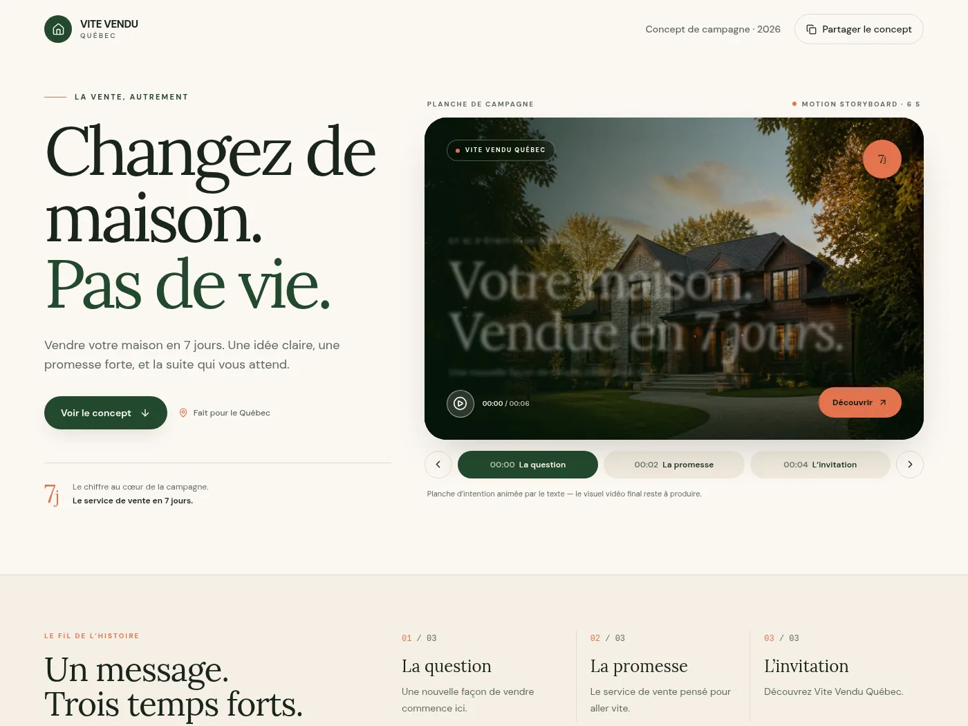 Vite Vendu Ad Showcase