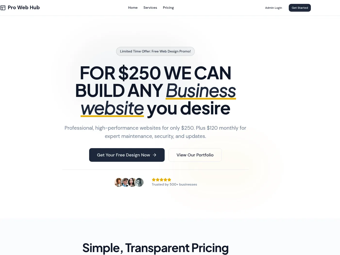 Pro Web Design Hub