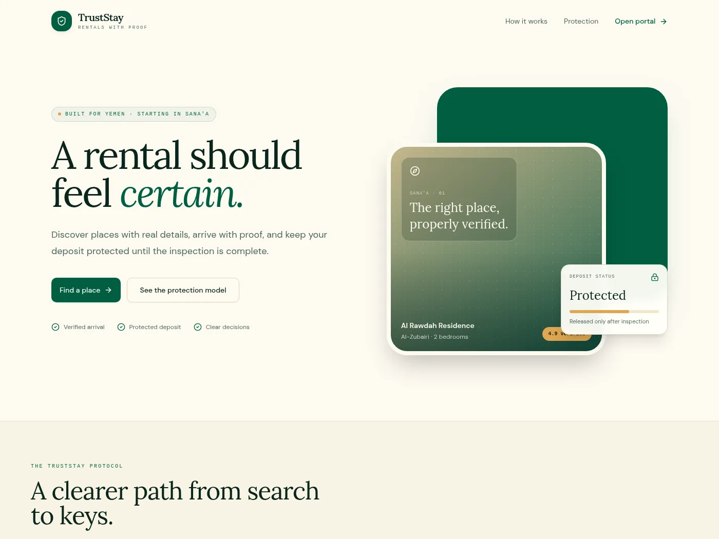 TrustStay Rentals Platform