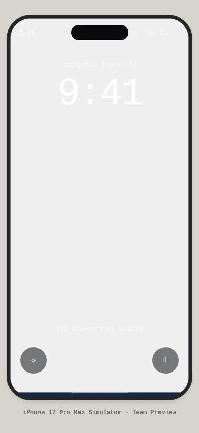 iPhone 17 Pro Max Sim