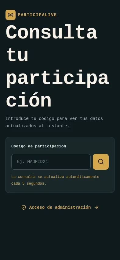ParticipaLive App