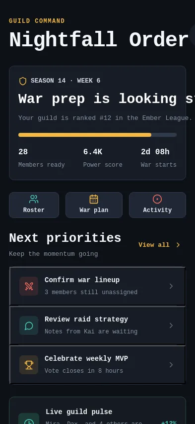 Guild Glory Bot