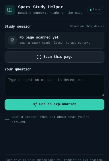 Sparx Helper Extension