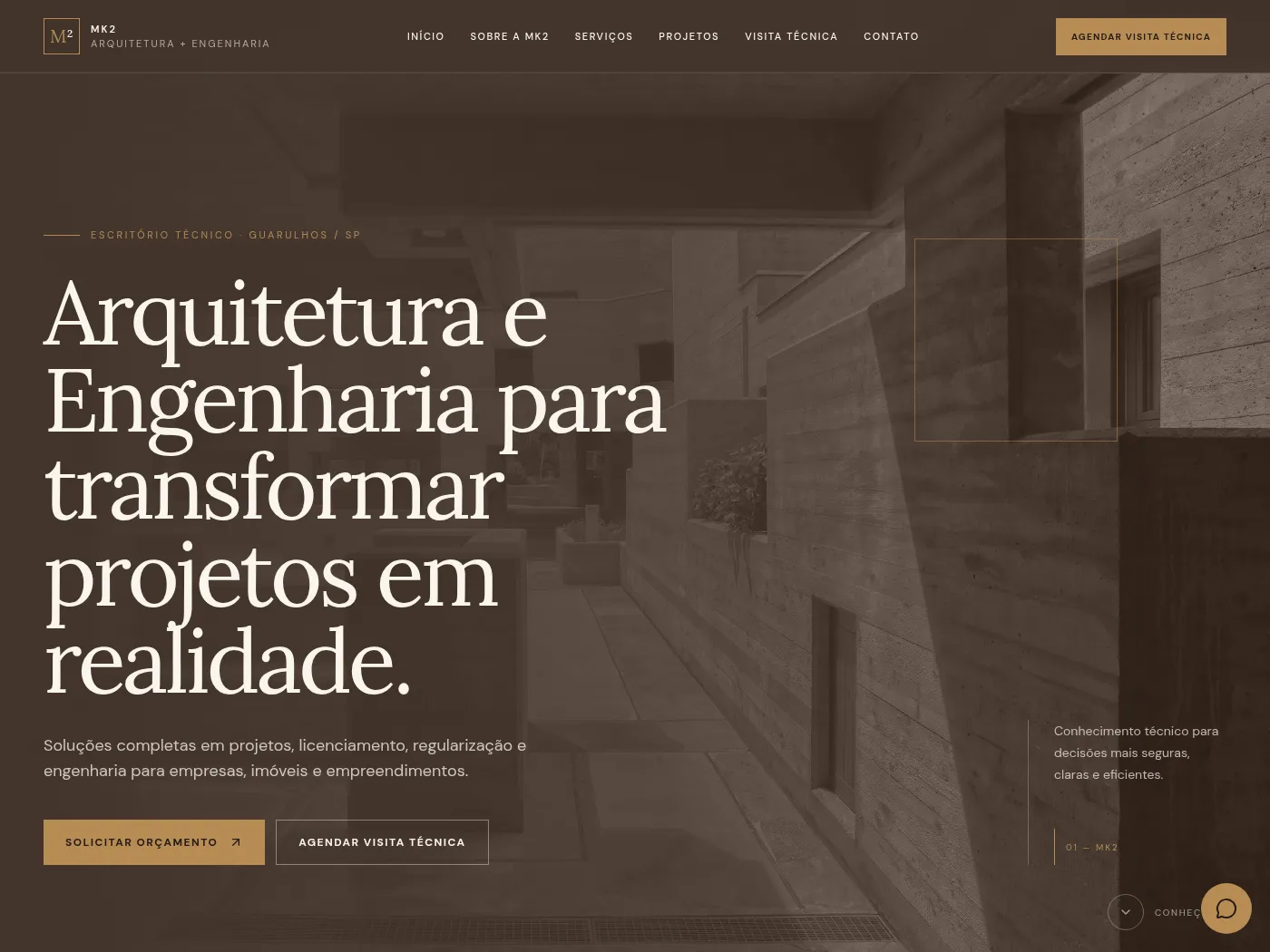 MK2 Arquitetura Pro Site