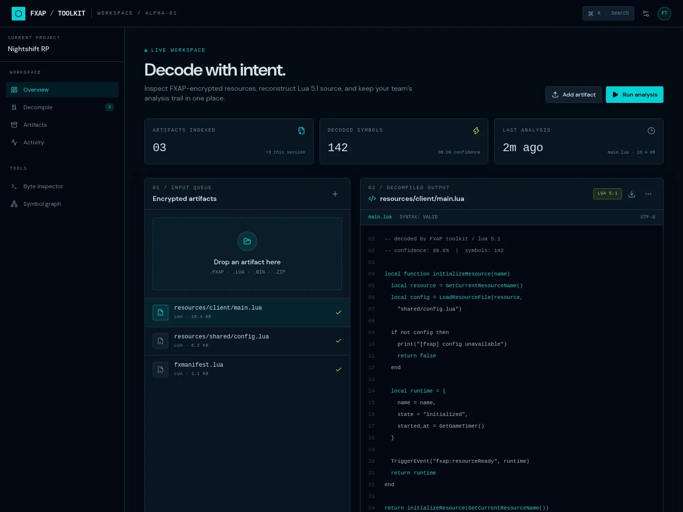 FXAP Lua Decryptor