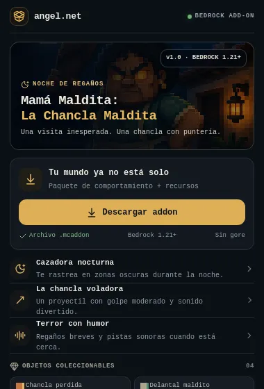 Mamá Maldita Addon MCPE