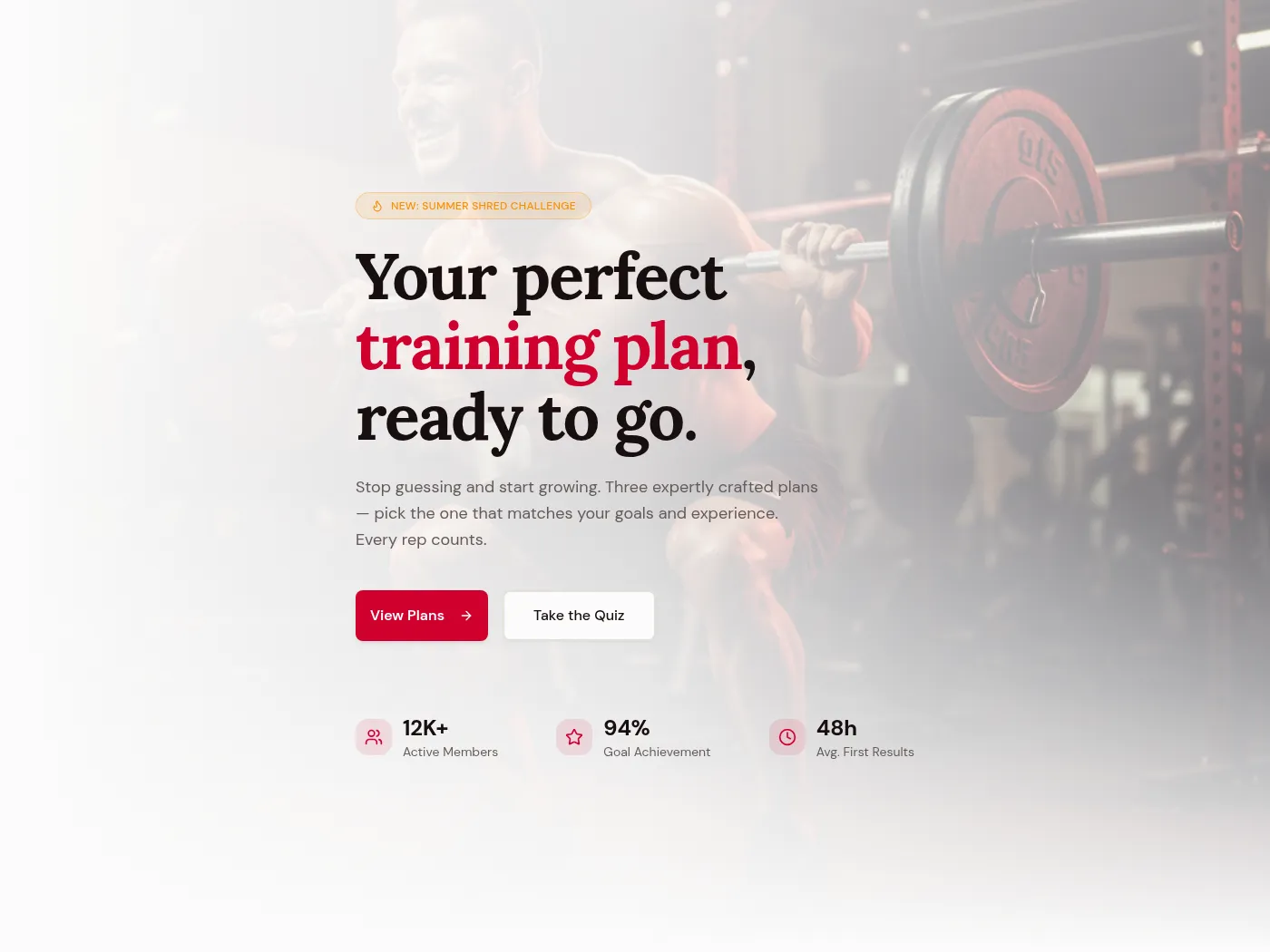 FitPlan Showcase