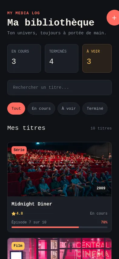 MyAnimeMovie Tracker