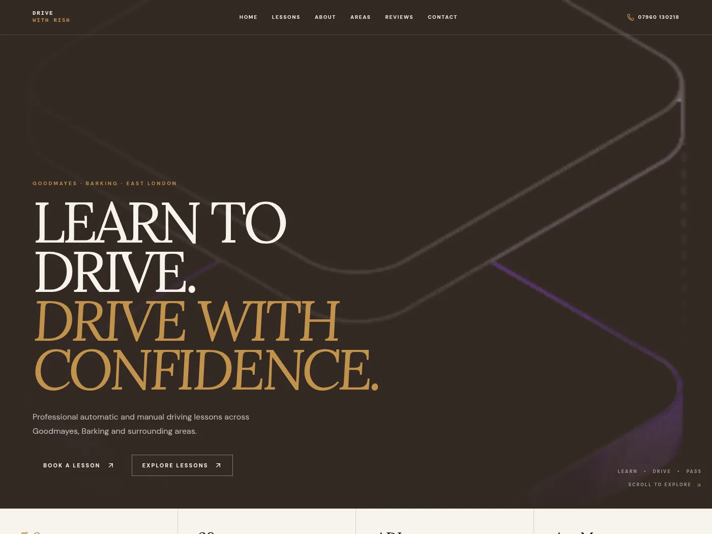 Drive With Rish Website