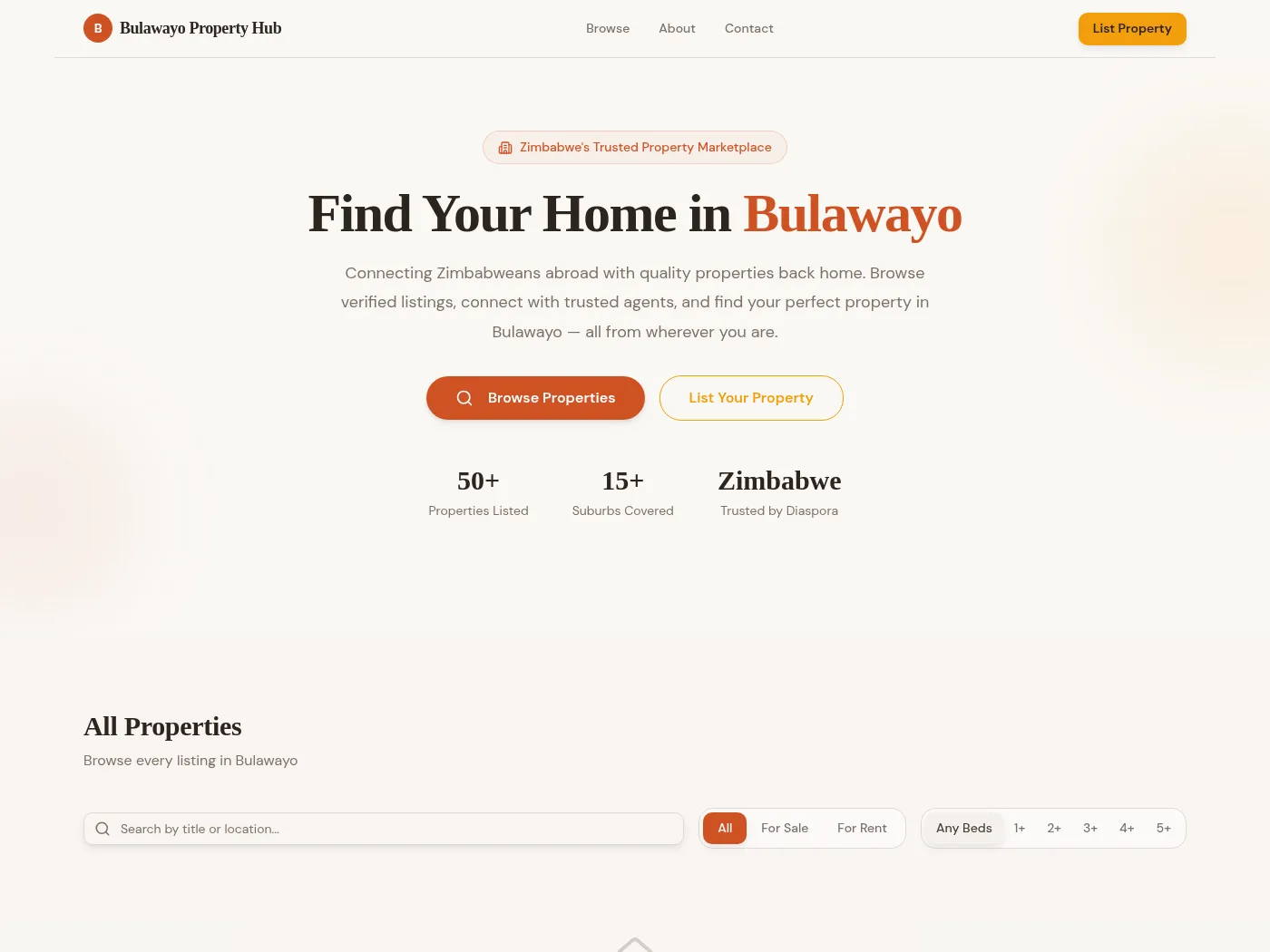 Bulawayo Property Hub