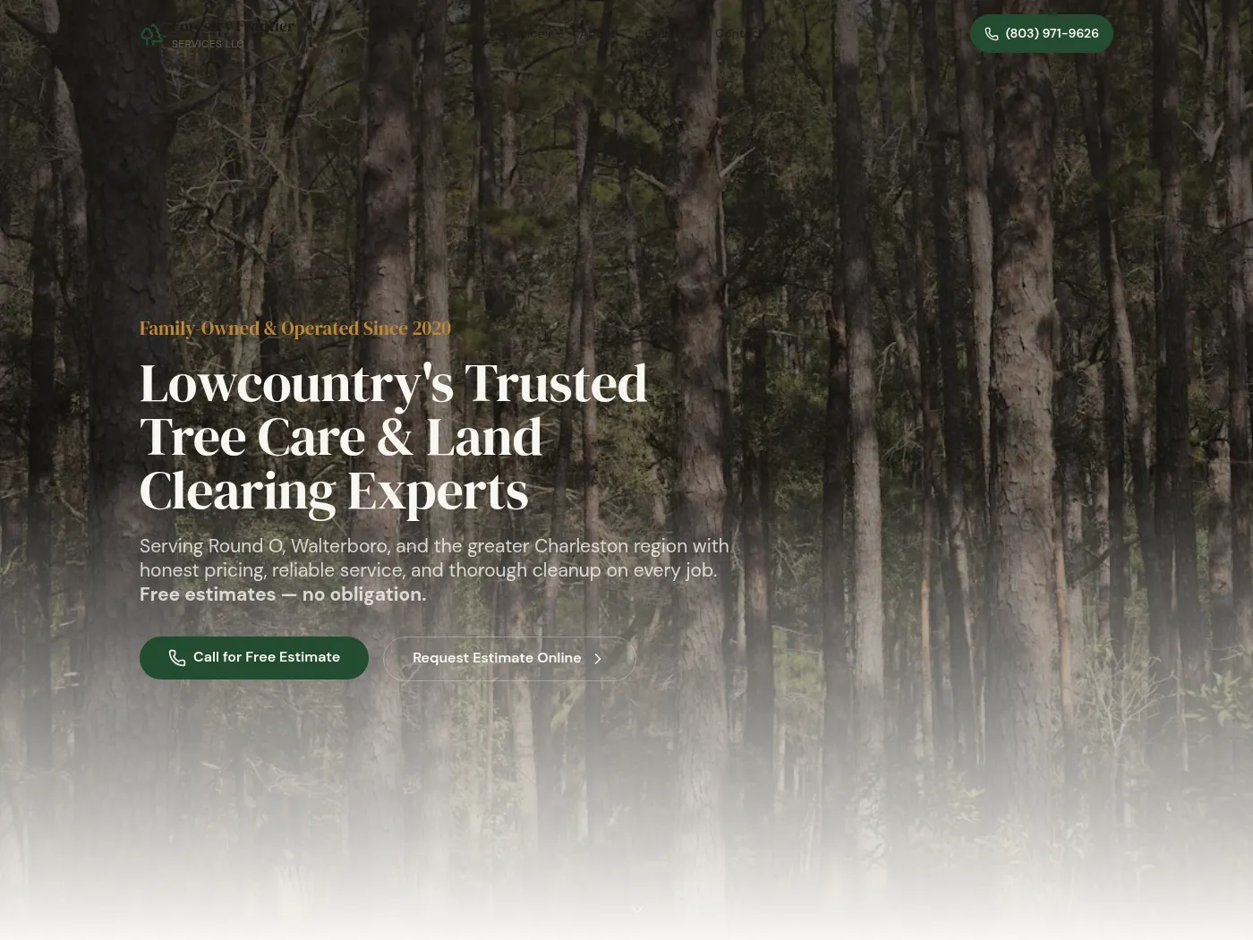 Forestry Frontier Website