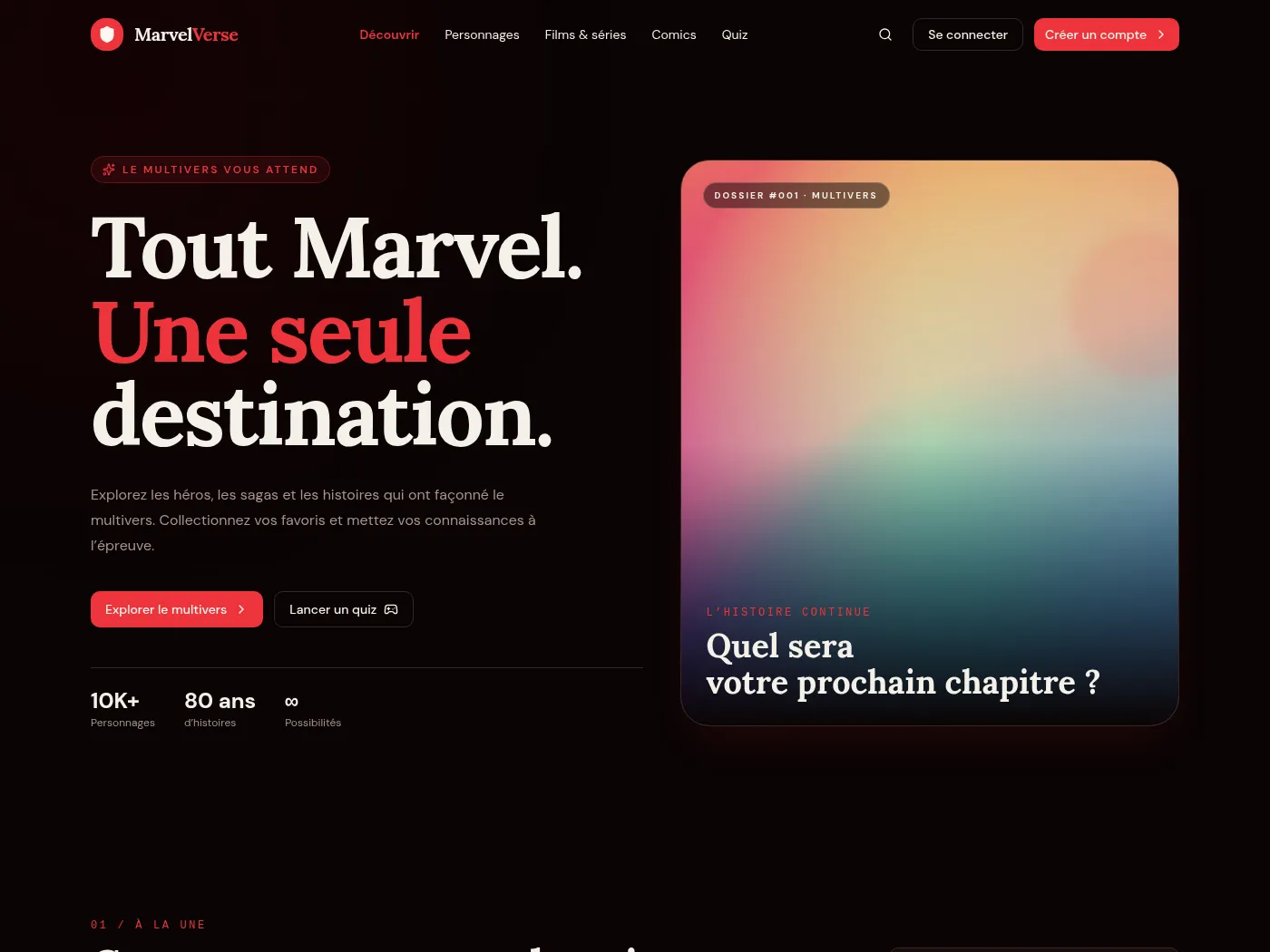 MarvelVerse Hub