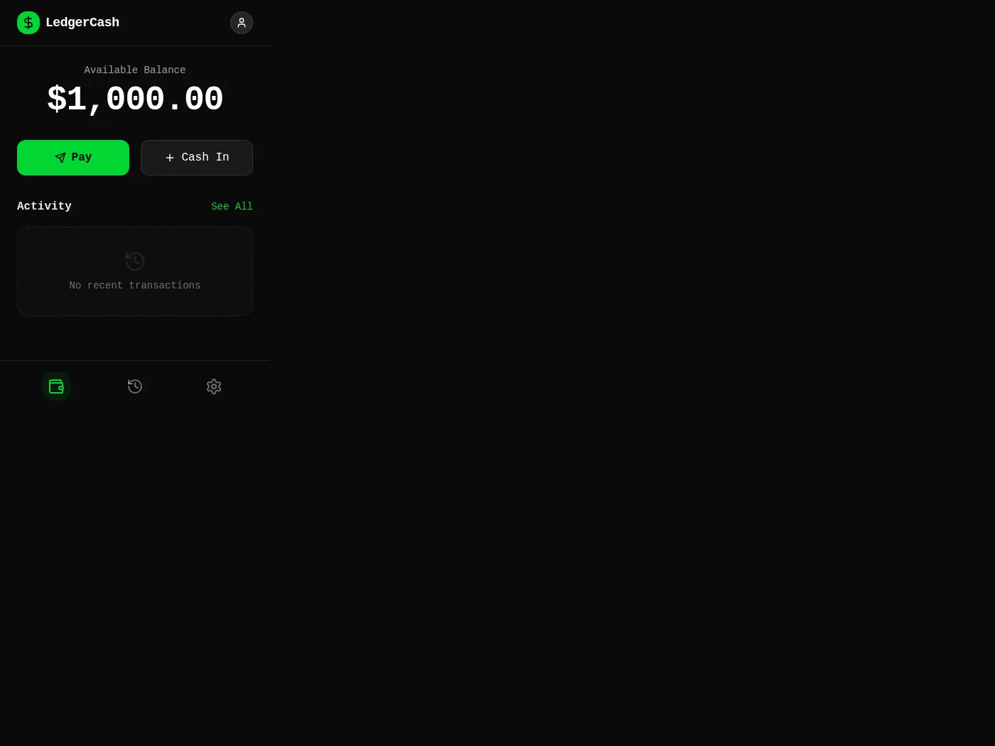 LedgerCash LARP Toolkit