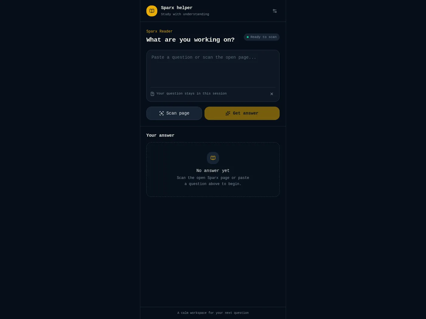 Sparx AI Study Helper