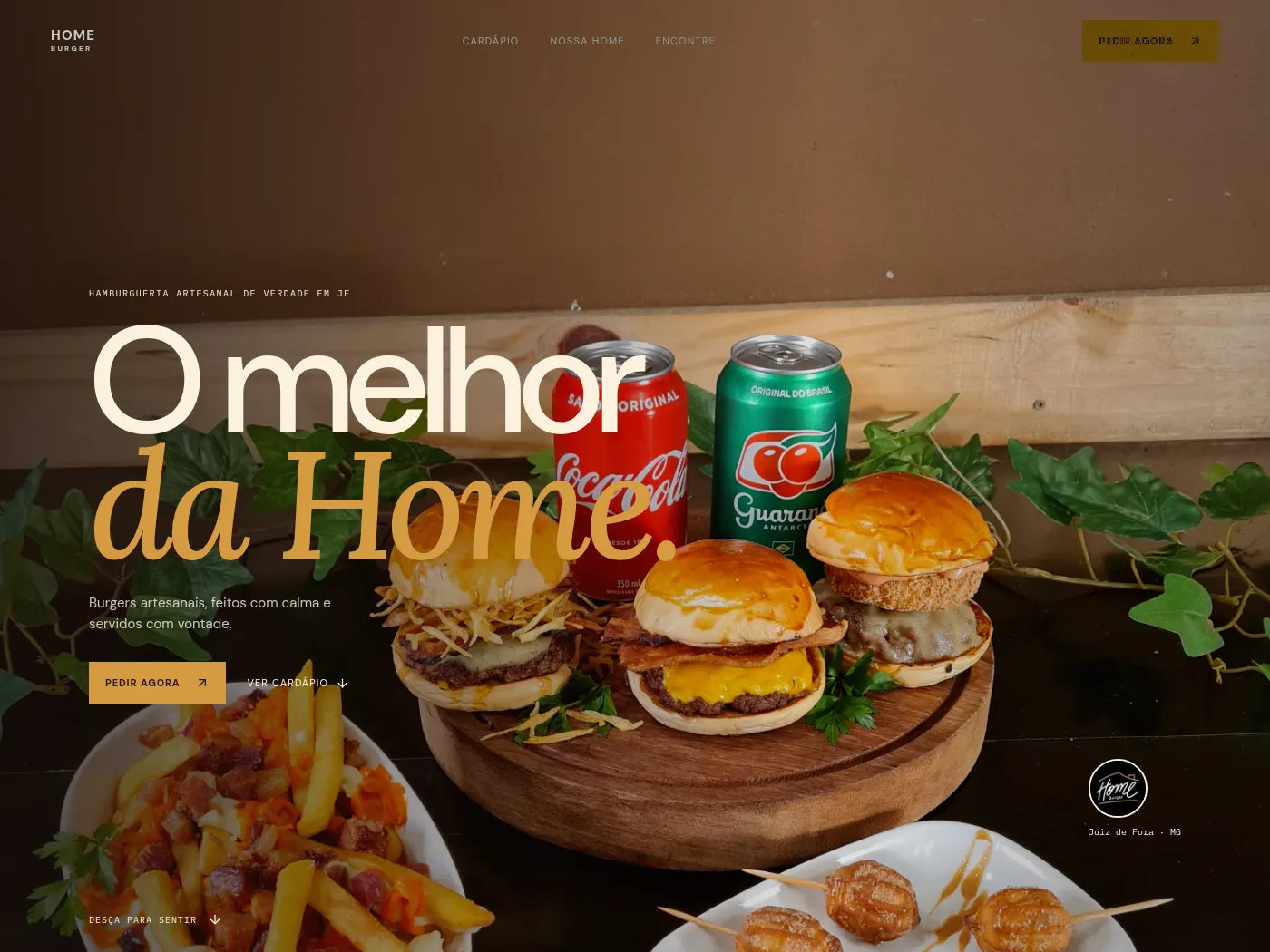 Home Burger 3D Experience