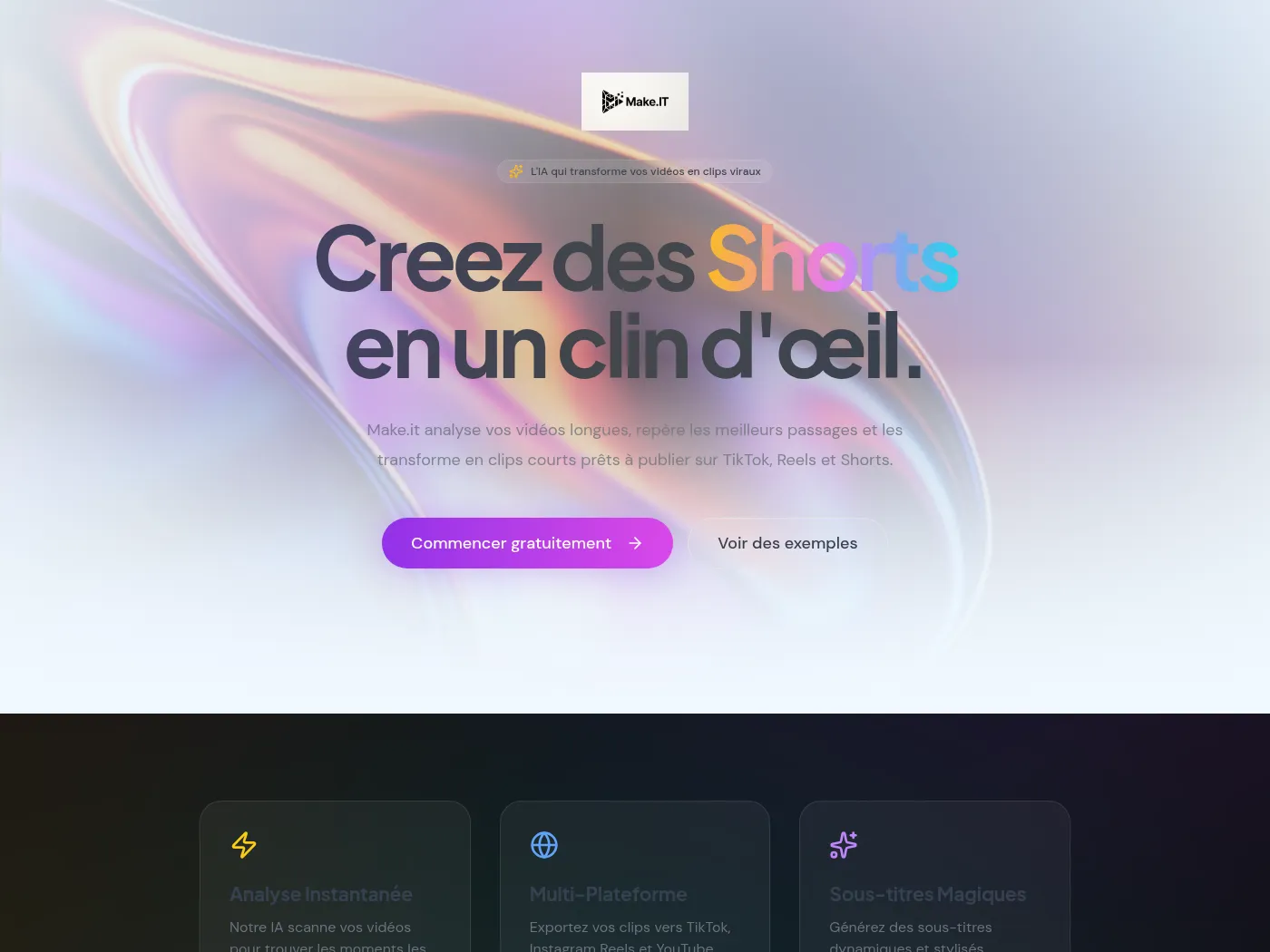Make.it AI Video Editor