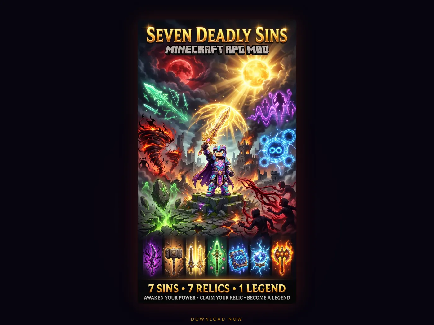 Seven Sins Minecraft Promo