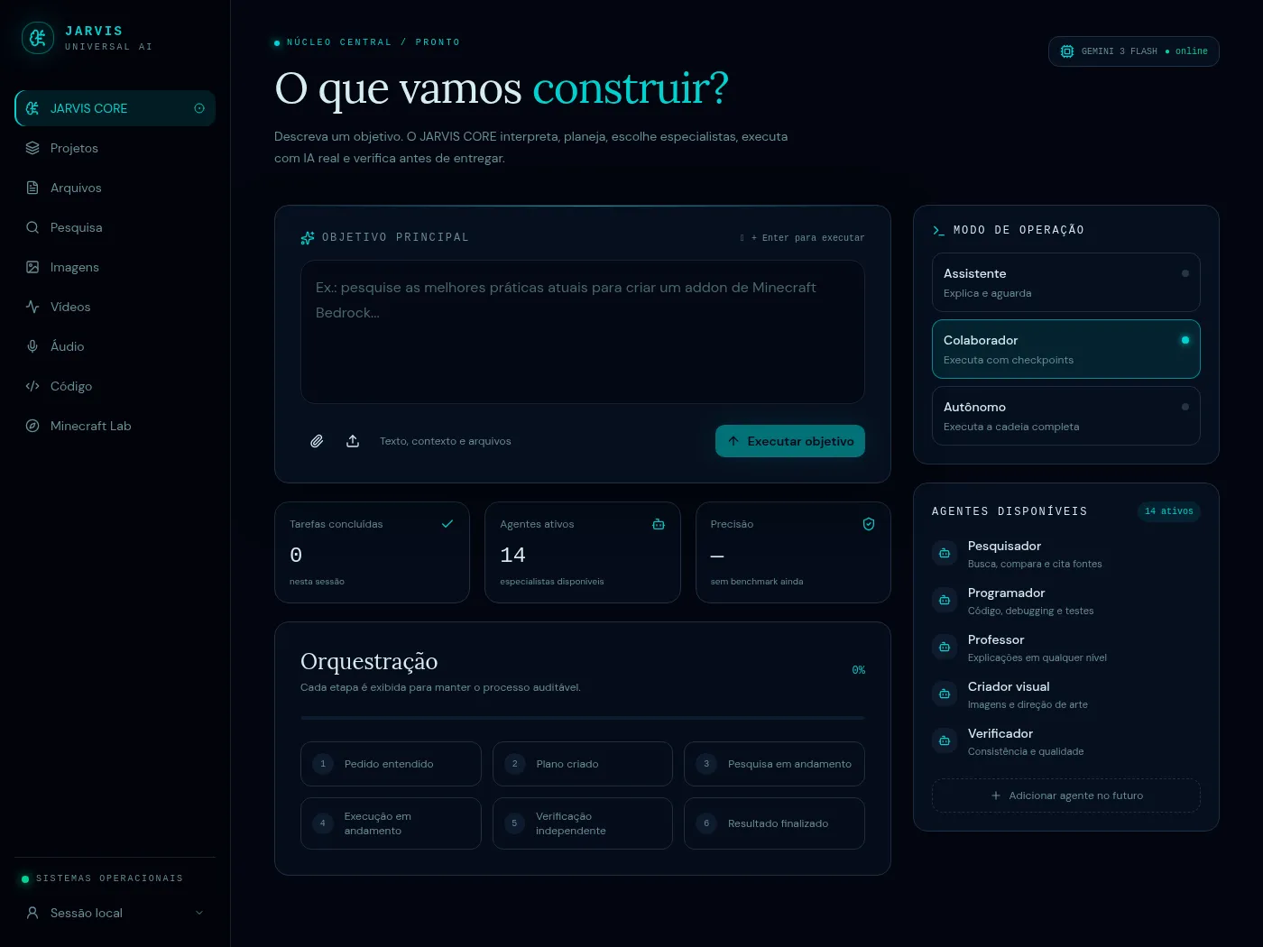 JARVIS Universal AI