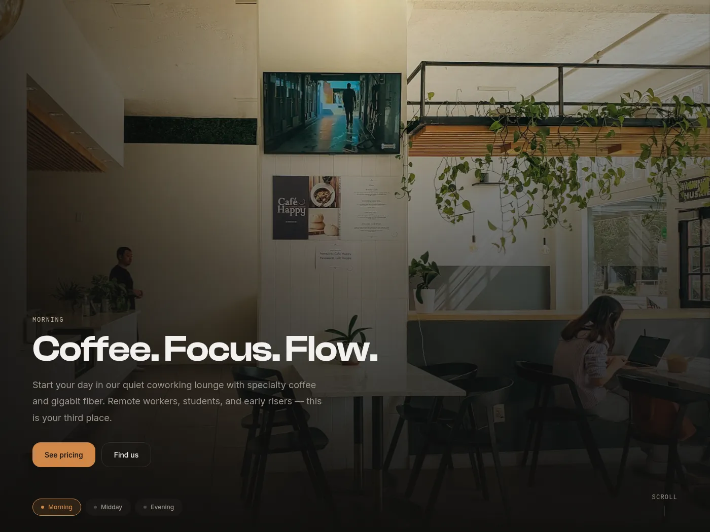 Café Web Hub
