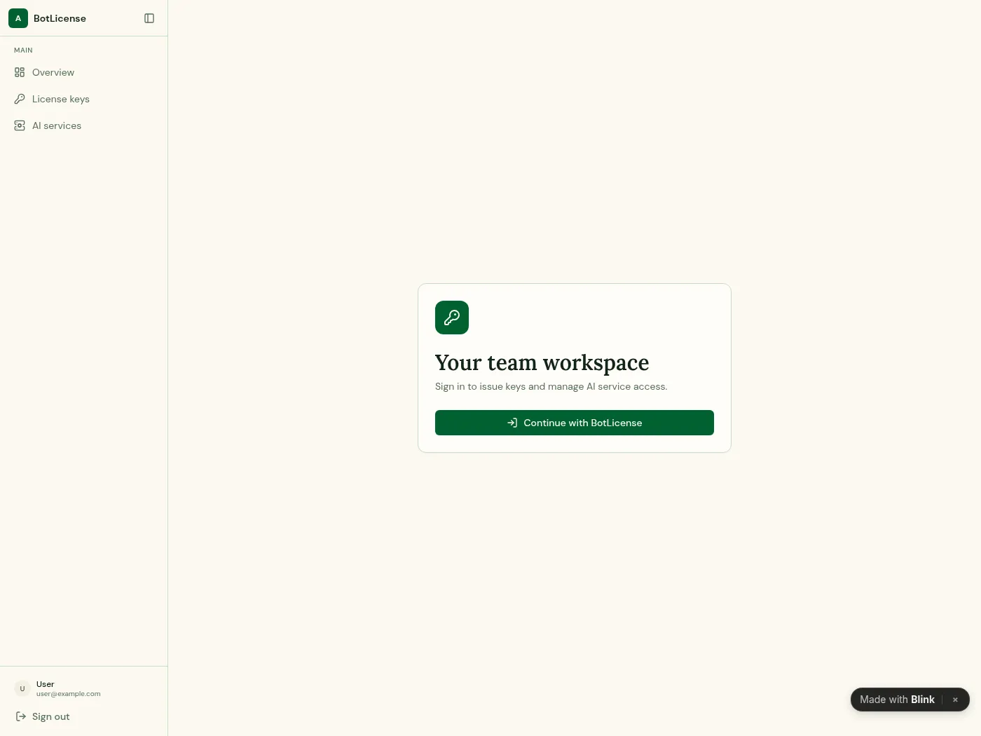 BotLicense Generator