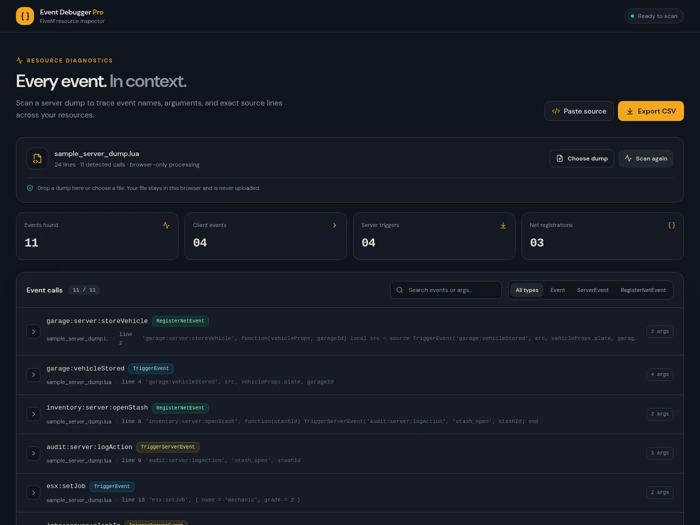 Event Debugger Pro