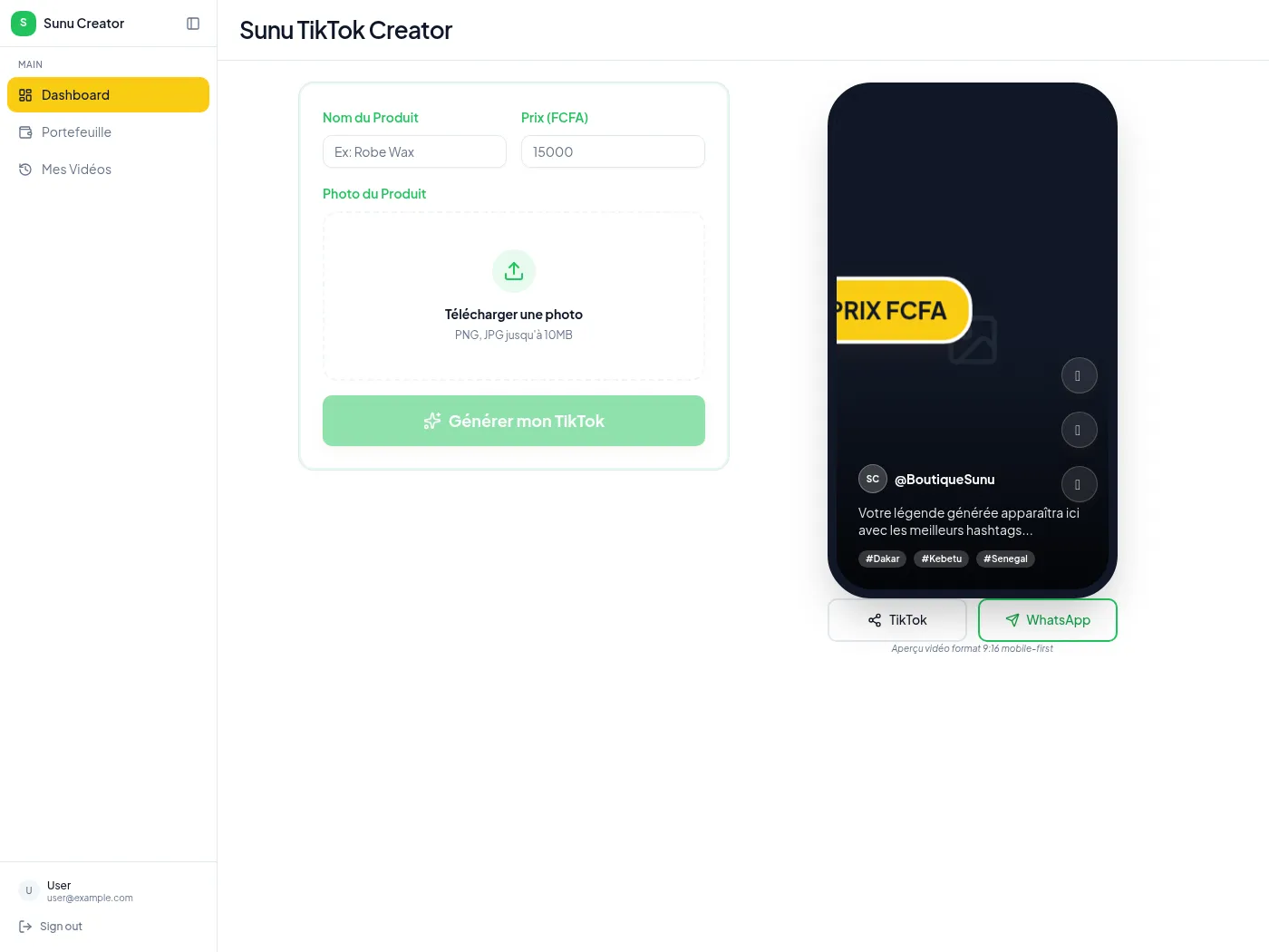 Sunu TikTok Creator