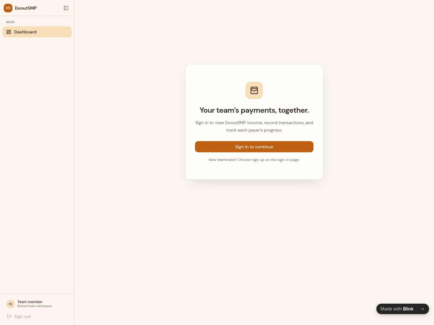 DonutSMP Payment Tracker