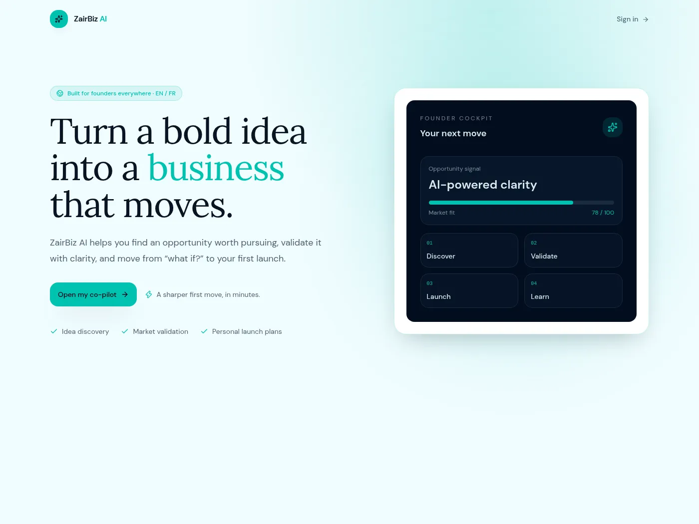 ZairBiz AI Co-Pilot