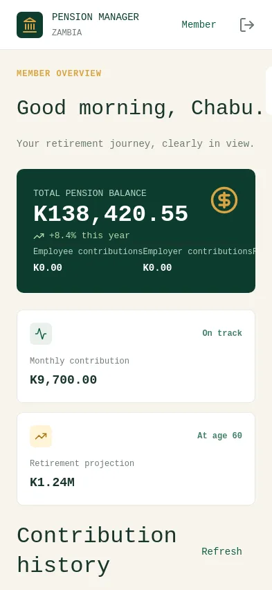 Zambia Pension Manager