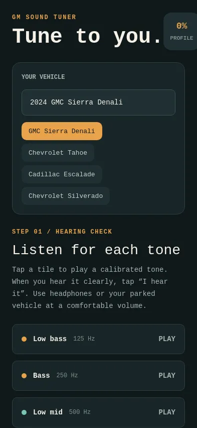 GM Sound Tuner
