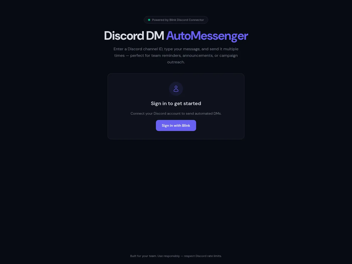 Discord DM AutoMessenger