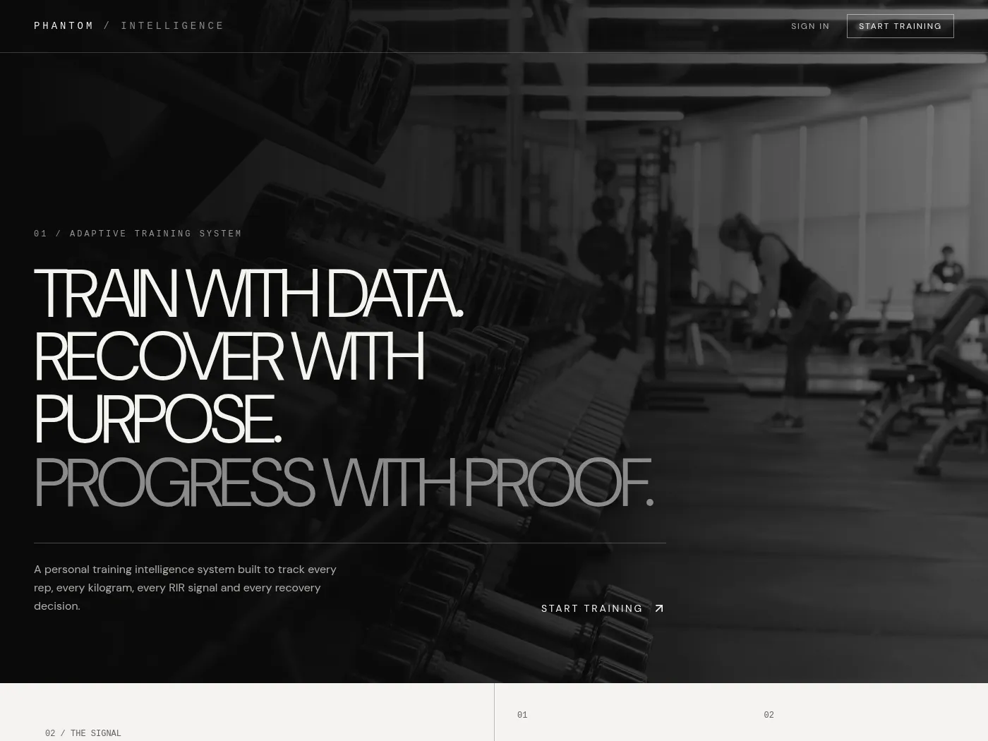 Phantom Fitness Intelligence