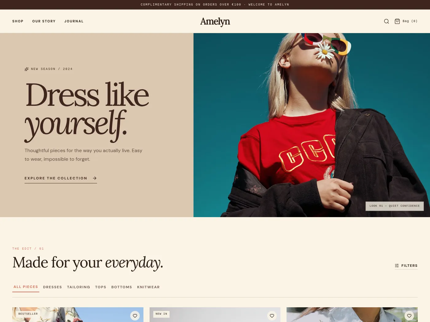 Amelyn Clothing Shop
