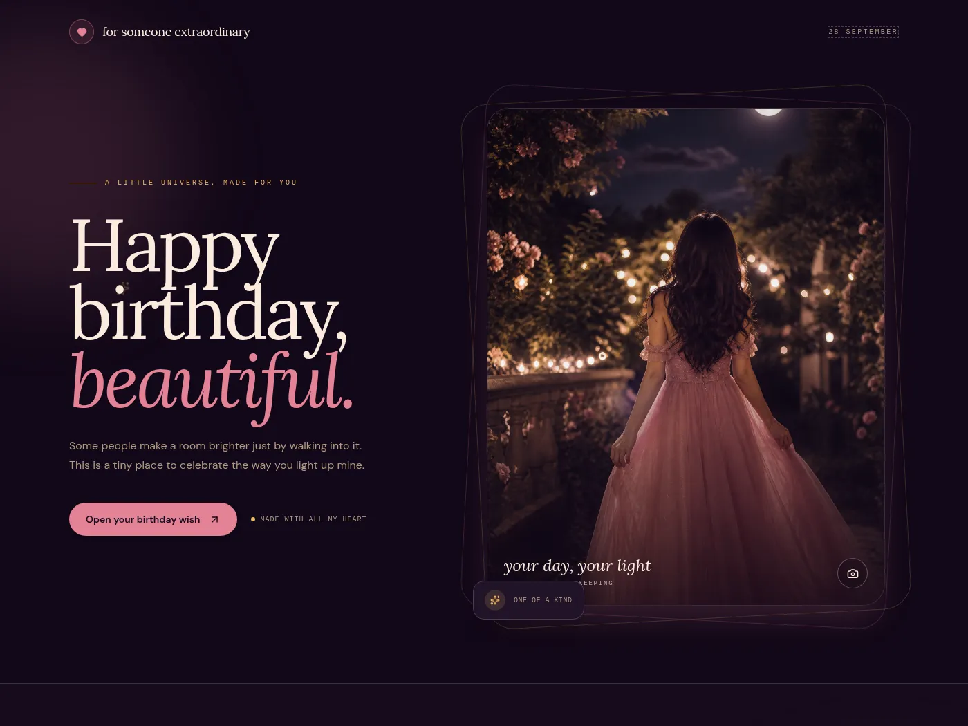 3D Birthday Wishes Hub