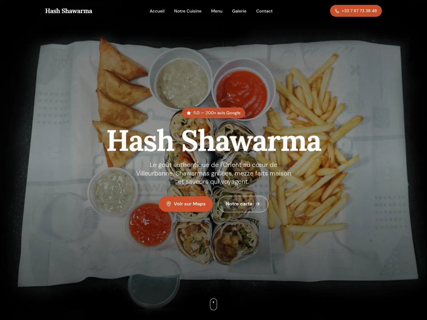 Le Gourmet Bistro Site