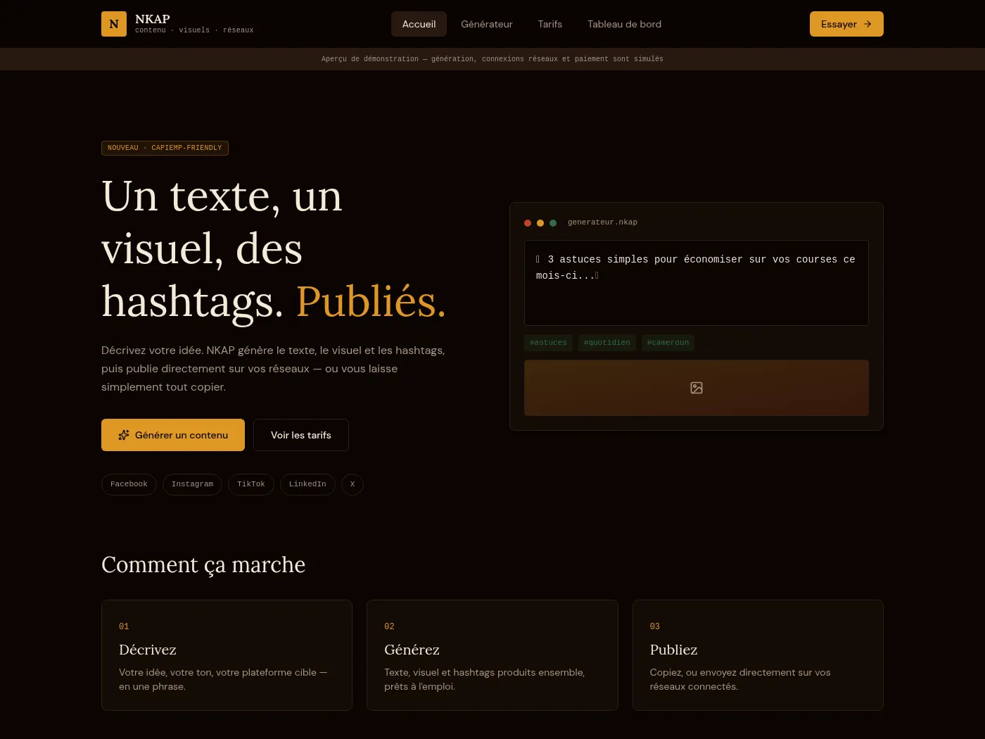 NKAP Social AI Suite