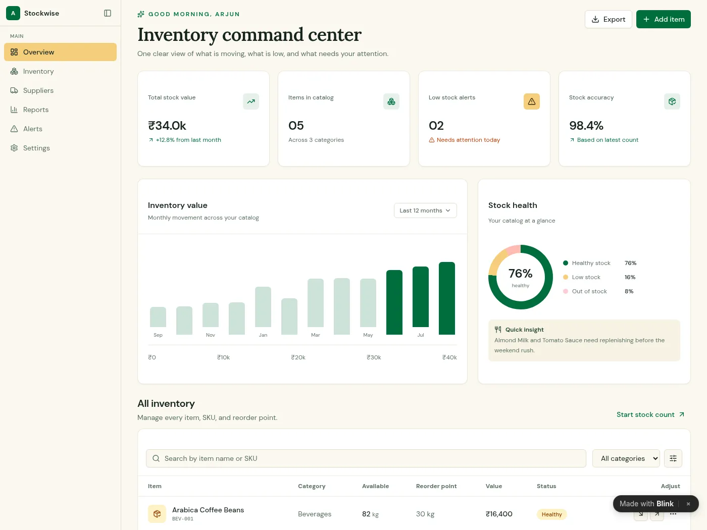 Universal Inventory Manager