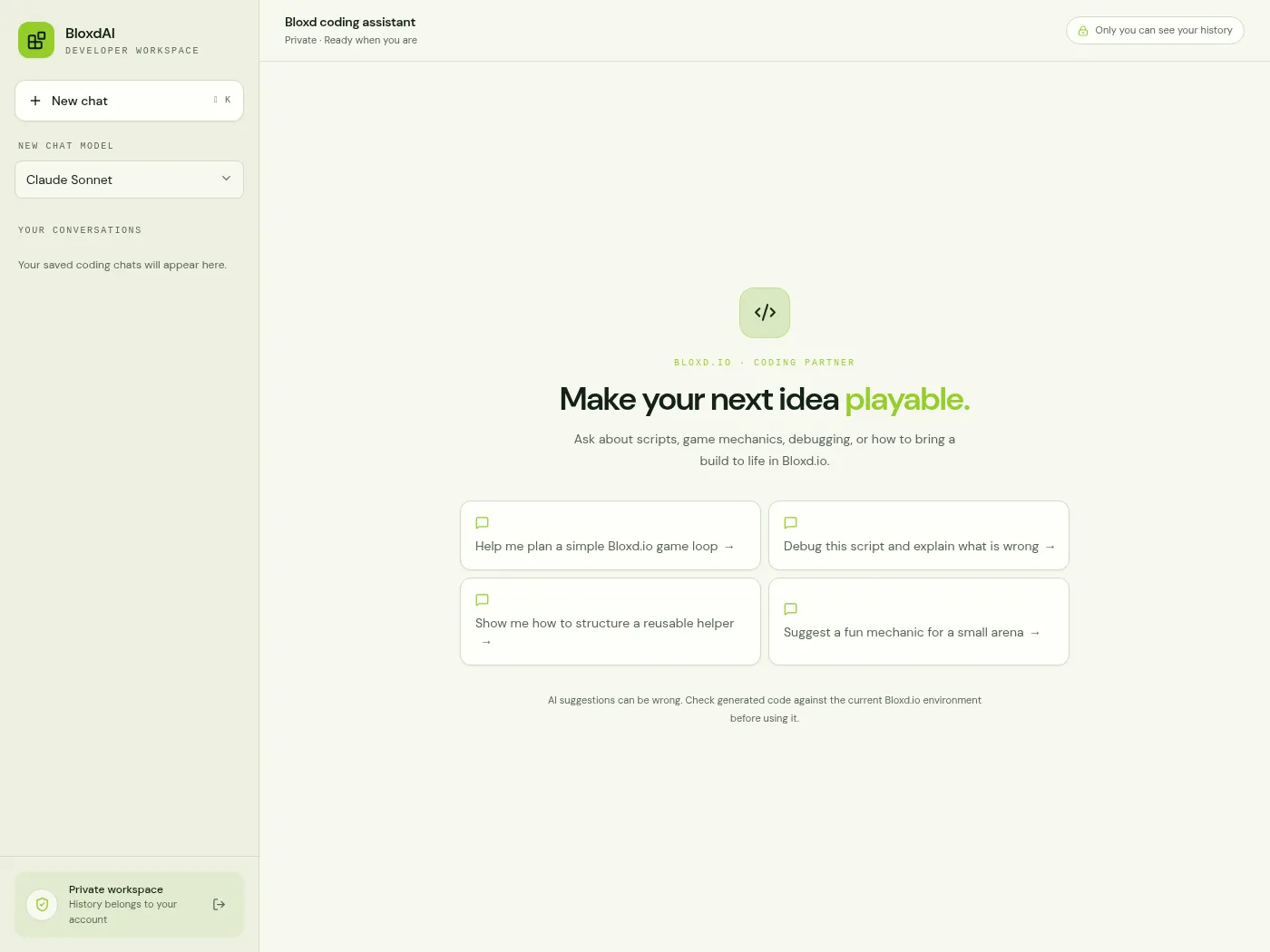 BloxdAI Assistant Suite